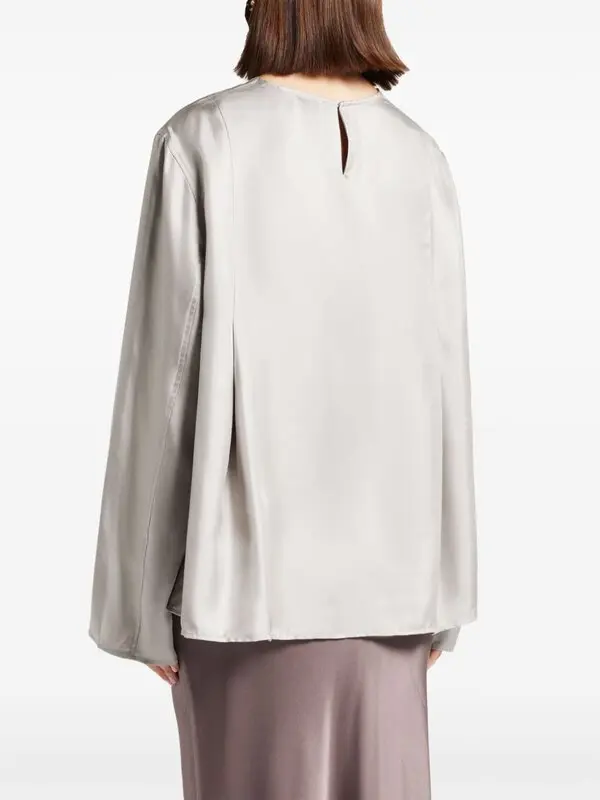 Loulou De Saison Adalyn Silk Blouse