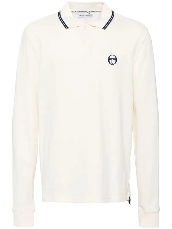 SERGIO TACCHINI Logo-embroidered Polo Shirt