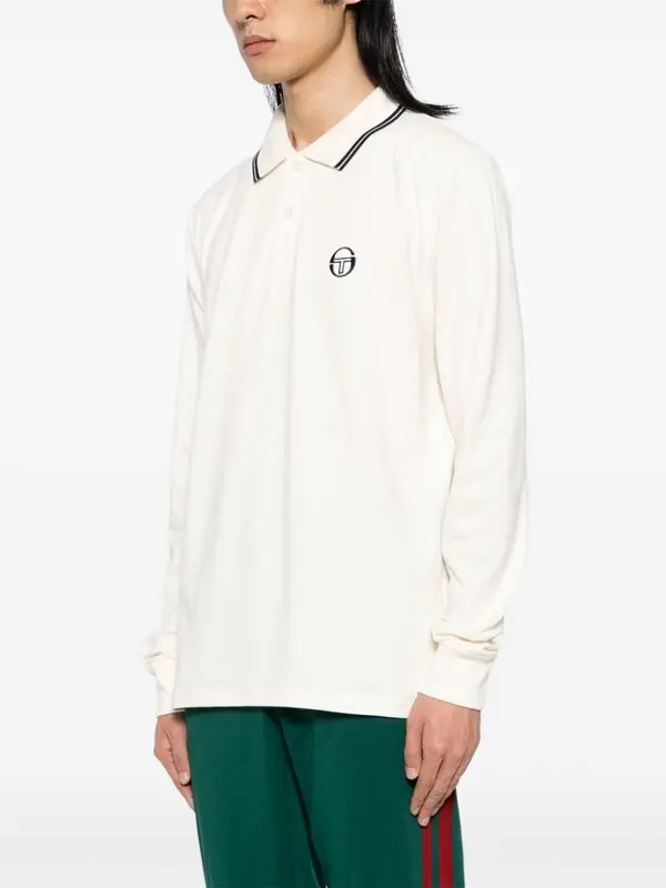 SERGIO TACCHINI Logo-embroidered Polo Shirt