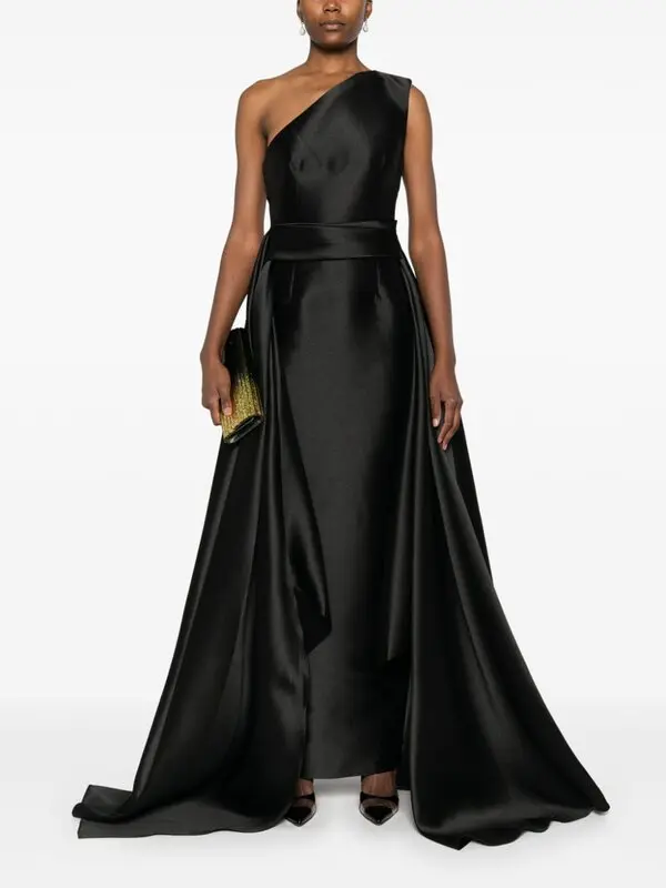 Solace London Charo Gown - Black