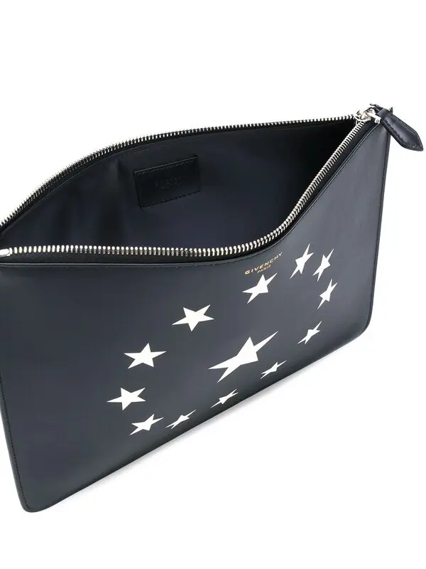 Givenchy Star Printed Clutch
