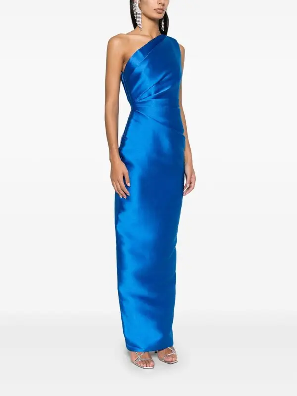 Solace London Kira Maxi Dress - Blue