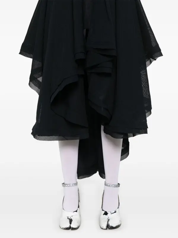 ELENA VELEZ Ruffled Cocktail Dress
