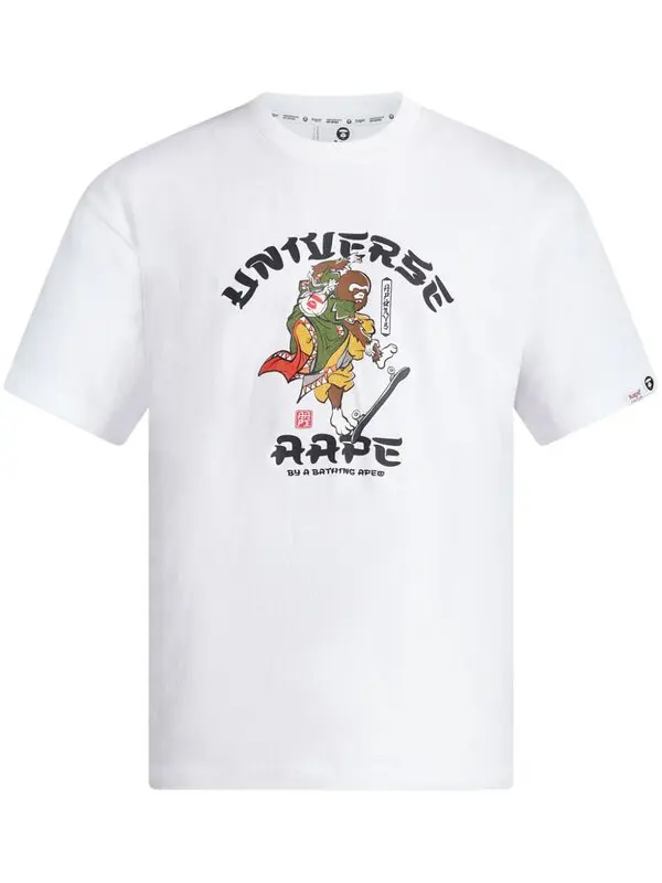 AAPE BY *A BATHING APE Logo-print T-shirt