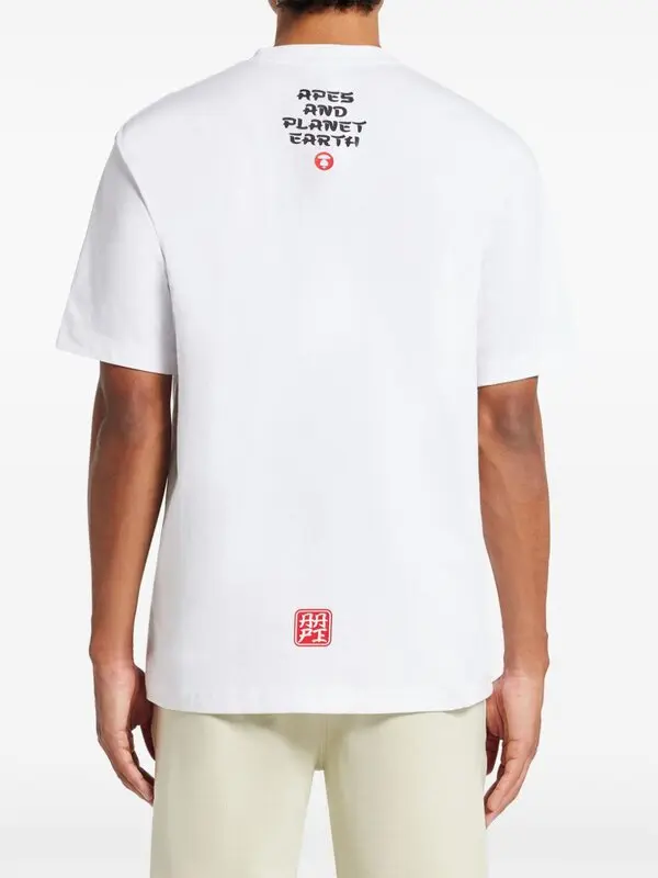 AAPE BY *A BATHING APE Logo-print T-shirt