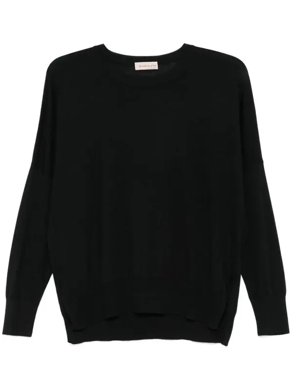 BLANCA VITA Fine-knit Sweater