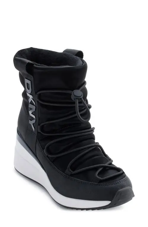 Dkny Perla Wedge Bootie - Black
