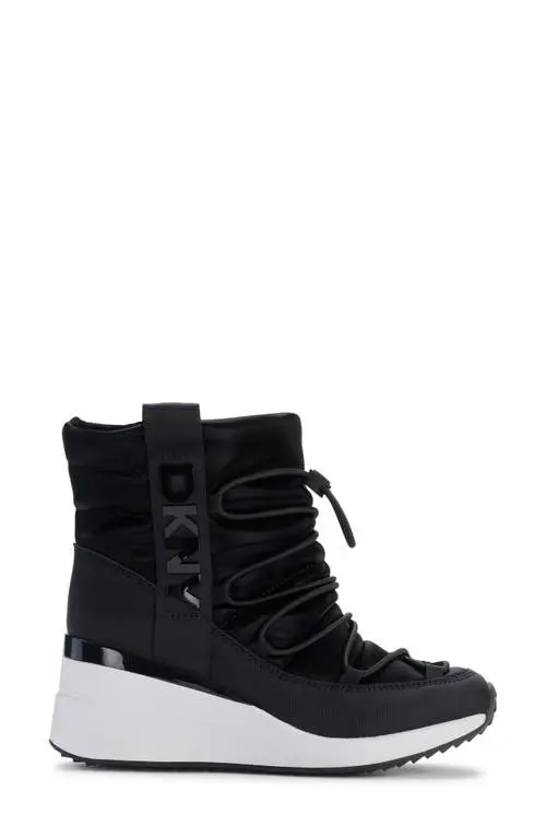Dkny Perla Wedge Bootie - Black