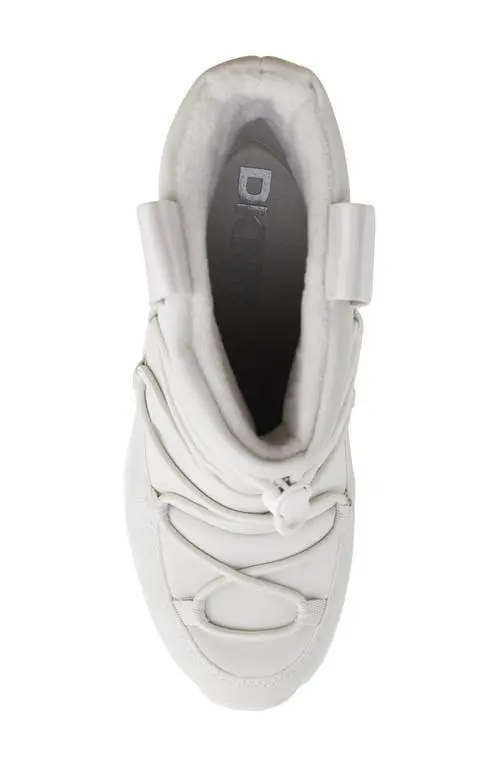 Dkny Perla Wedge Bootie - Soft White