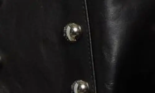 Alexander McQueen Studded Leather Bomber Jacket