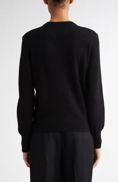 Partow Bea Zip Cashmere Sweater - Black