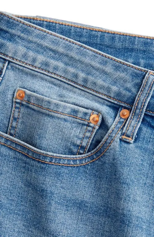 FAIR HARBOR Driftwood Straight Leg Jeans - Beach Wash