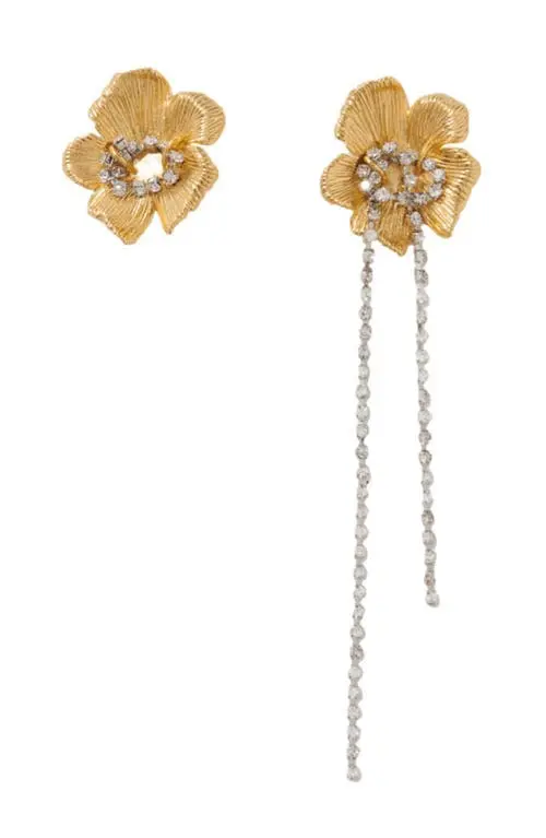 Maje Flower Earrings - Golden