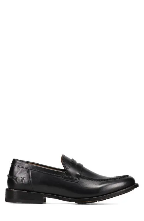 THE FRYE COMPANY Tyler Flex Penny Loafer - Black