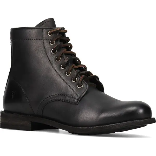 THE FRYE COMPANY Tyler Flex Lace-up Boots - Black