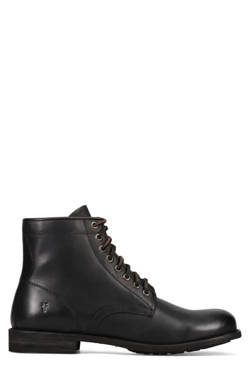 THE FRYE COMPANY Tyler Flex Lace-up Boots - Black