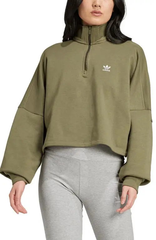 ADIDAS ORIGINALS Essentials Half Zip Sweatshirt