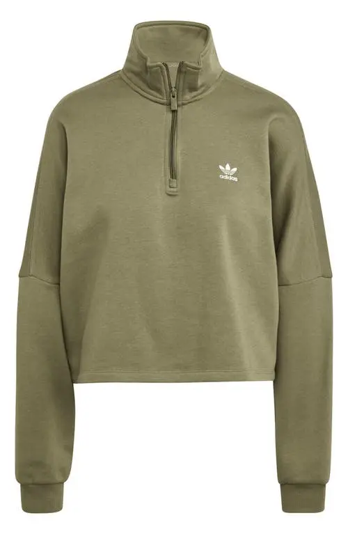 ADIDAS ORIGINALS Essentials Half Zip Sweatshirt
