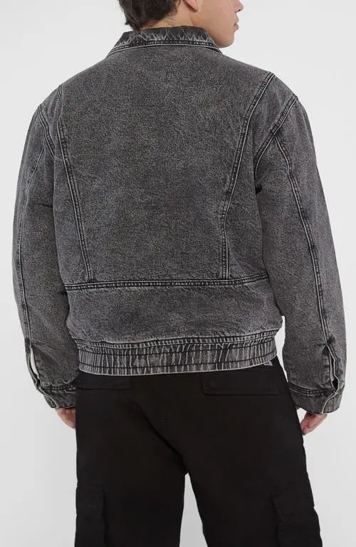 GUESS ORIGINALS Acid Wash Denim Jacket