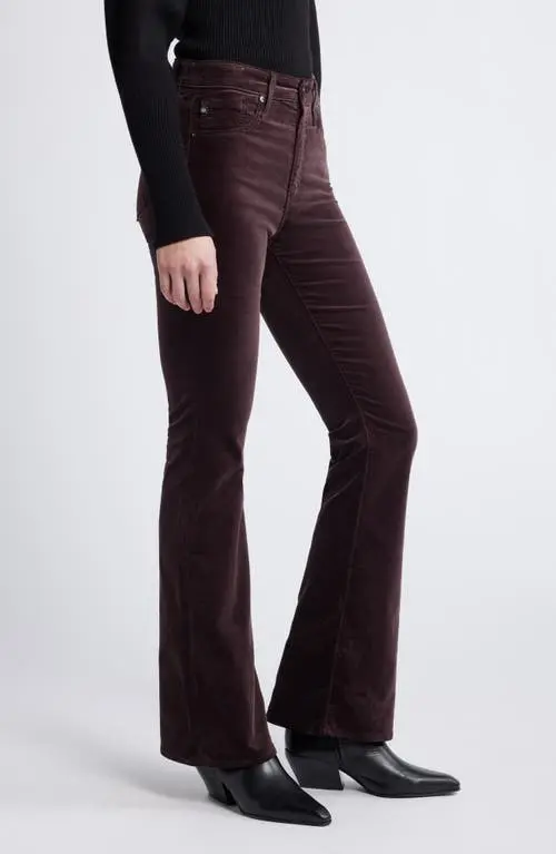 Ag Farrah Mid-rise Bootcut Pants - Amaretto Noir