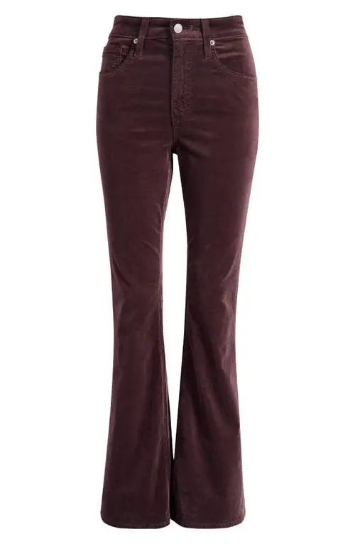 Ag Farrah Mid-rise Bootcut Pants - Amaretto Noir