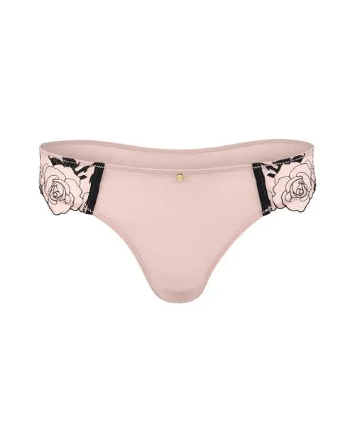 ADORE ME Rosita Thong Panties - Medium Beige