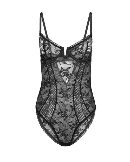 ADORE ME Esther Lace Bodysuit Lingerie