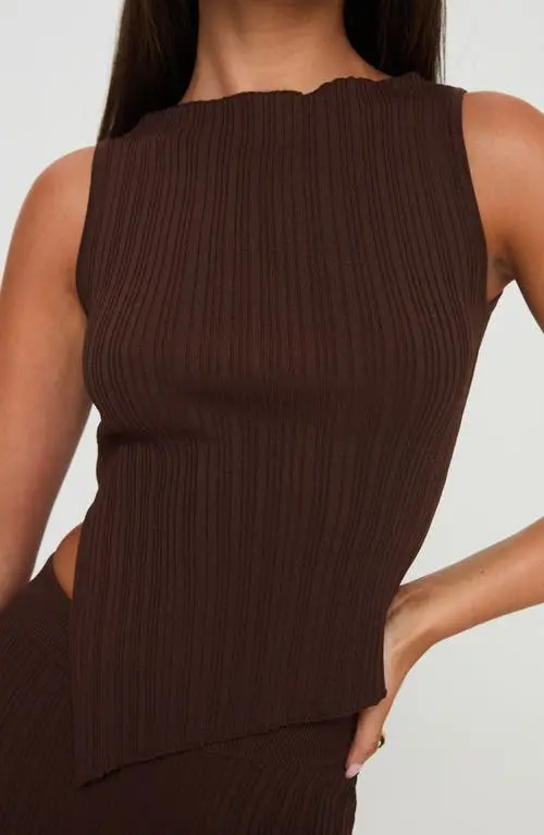 Princess Polly Basile Rib Sleeveless Two-piece Dress