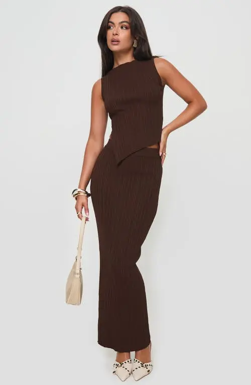 Princess Polly Basile Rib Sleeveless Two-piece Dress