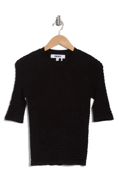 Dkny Textured Knit Top