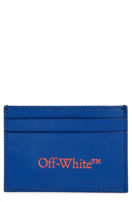 Off-White Bookish Leather Card Case