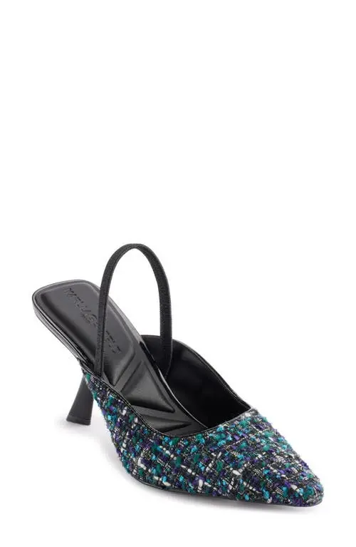 Karl Lagerfeld Paris Keera Slingback Pumps - Multi/ Black