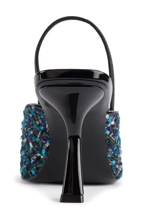 Karl Lagerfeld Paris Keera Slingback Pumps - Multi/ Black