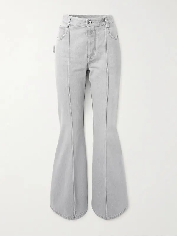 Bottega Veneta Cropped Flared Jeans