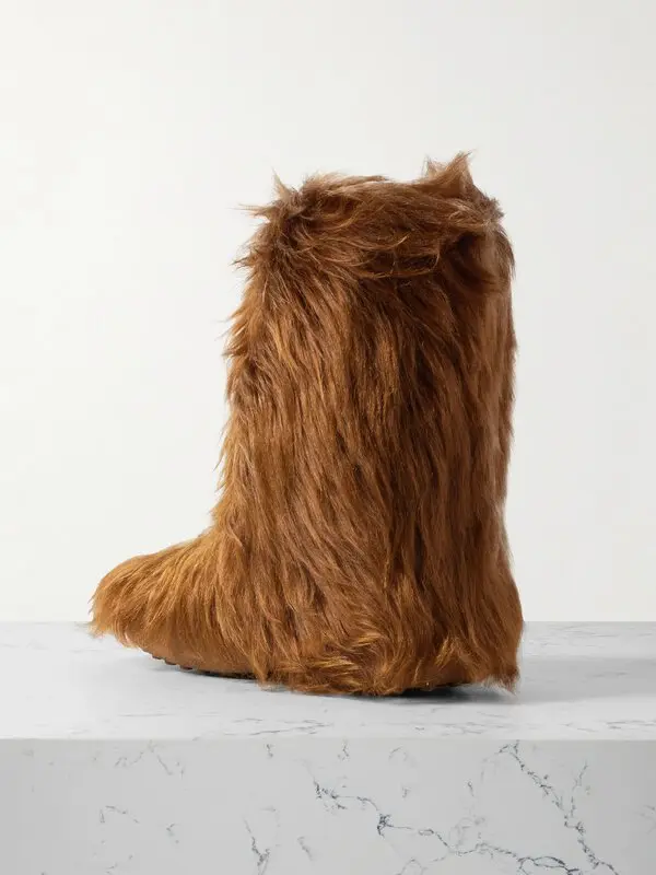 TOD'S Shearling Ankle Boots