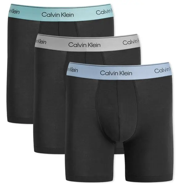 Calvin Klein Boxer Briefs 3 Pack - Black