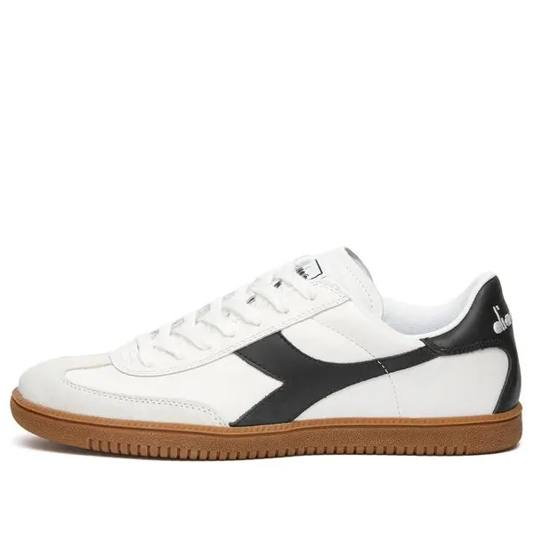 DIADORA Leather Trainer - White/black
