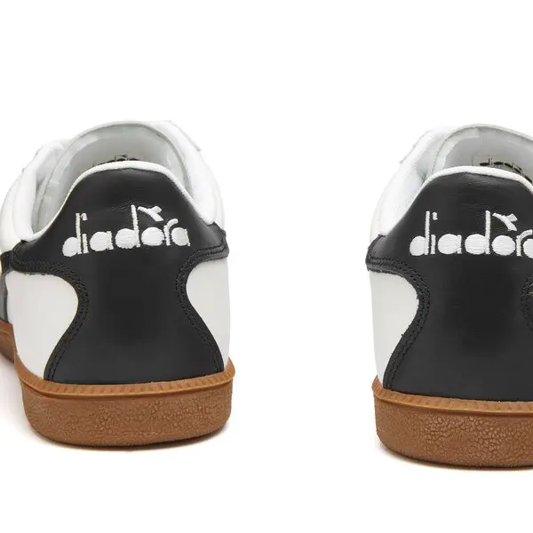 DIADORA Leather Trainer - White/black