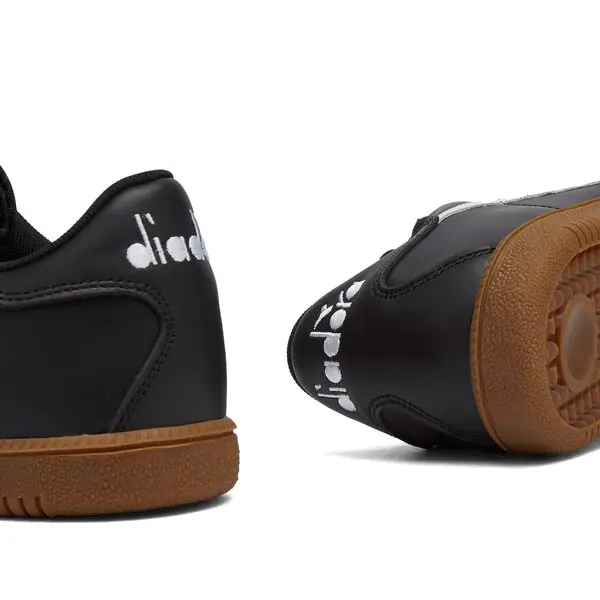 DIADORA Leather Trainer - Black/white