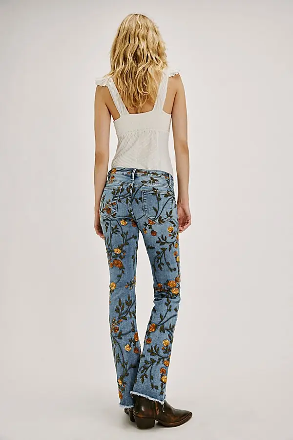 DRIFTWOOD Eva Slim Bootcut Jeans - Harvest Moon