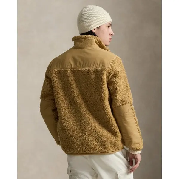 Ralph Lauren Hybrid Half-zip Pullover - Classic Camel