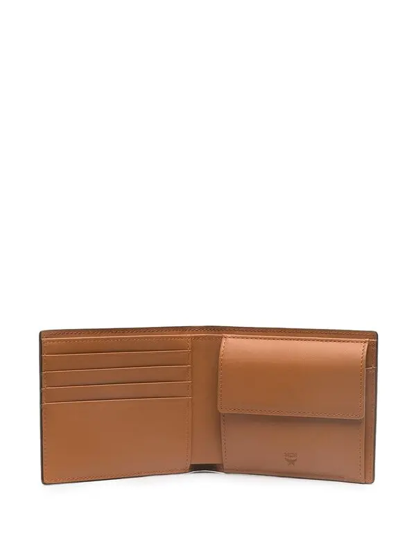 Mcm Visetos-print Billfold Wallet
