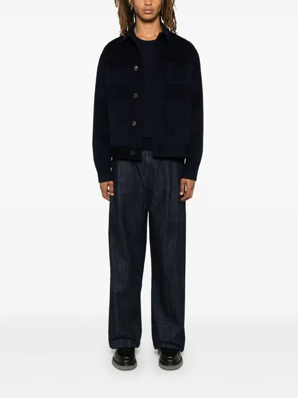 Eric Bompard Extrafine Round Neck Sweater - Blue