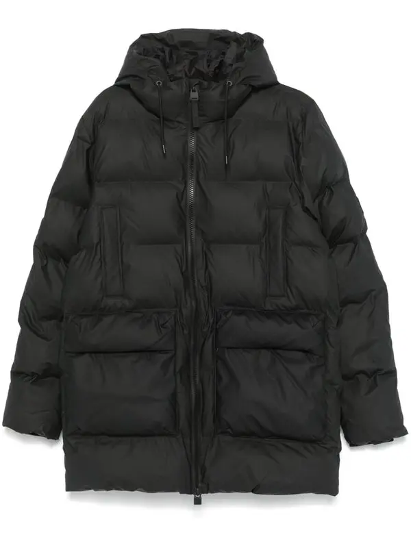 Rains Alta Padded Coat - Black
