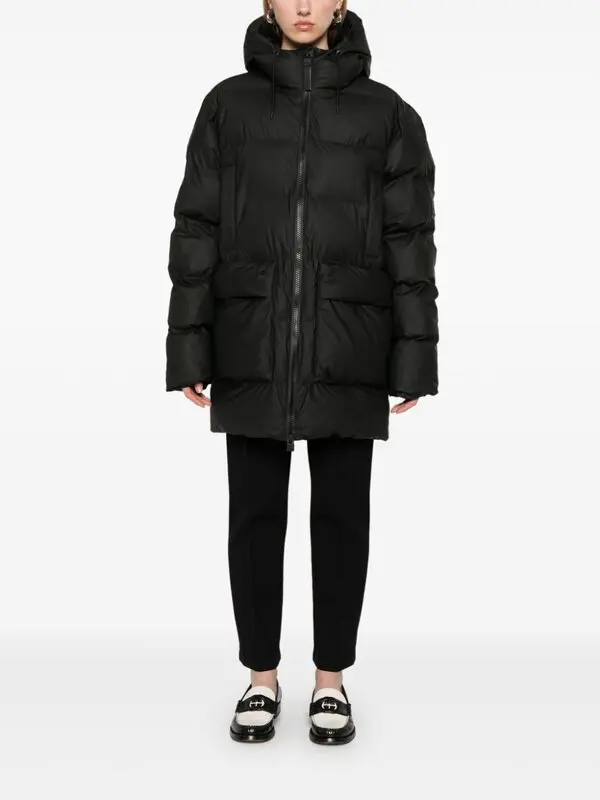 Rains Alta Padded Coat - Black