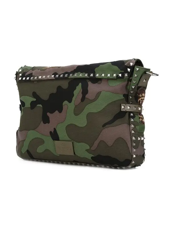 Valentino Garavani Appliquéd Messenger Bag