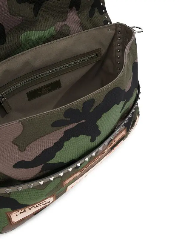 Valentino Garavani Appliquéd Messenger Bag