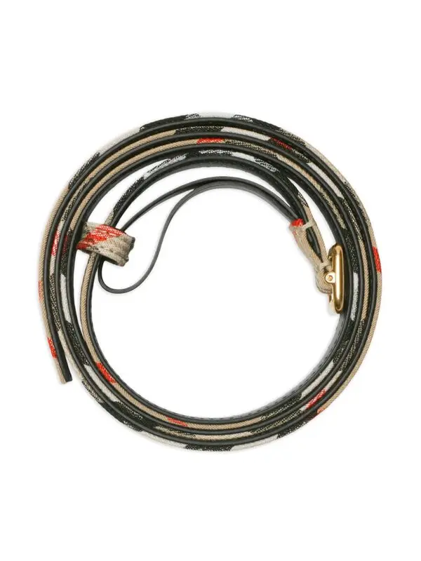Burberry Checkered B-buckle Belt