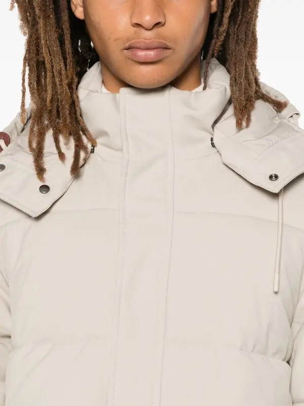 MANUEL RITZ Hooded Down Jacket