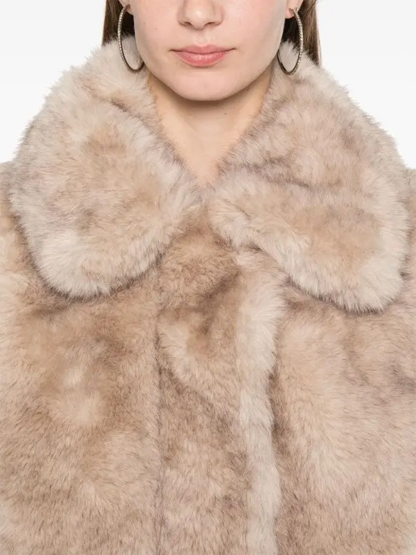 STAND STUDIO Lena Faux Fur Jacket